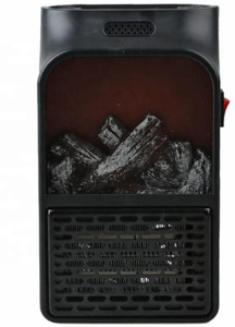 WunderVoX Mini Electric Wall-Outlet Flame Heater US Plug Air Warmer-X36 ...