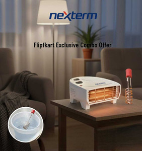 Nexterm Super Combo Orpet fan heater New Series Immersion Rod Fan Room ...