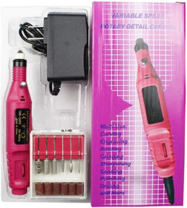 R H lifestyle Variable Speed Rotary Detail Carver Nail Drill Kit ...