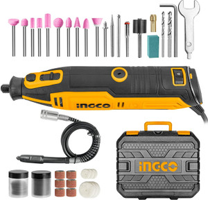 INGCO Mini Die Grinder Kit with Variable Speed Mini Die Grinder Kit ...