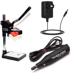 TECHDELIVERS Mini Electric PCB Drill Rotary Tool Machine with Stand ...