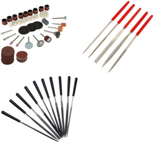 Digital Craft 105Pc Rotary Tools Set,10Pc 4x160 Needle File Set,5Pc ...