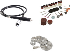 Digital Craft Die Grinder Shaft,105Pc Rotary Tools Set,6Pc Circular Saw ...