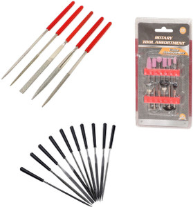 Digital Craft 5Pc Diamond File Set,12Pc Rotary Tools Set,10Pc 4x160 ...