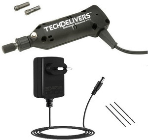 TECHDELIVERS Mini PCB Drill Machine Rotary Tool with Power Supply ...