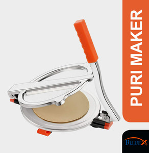 BLLUEX Stainless Steel Manual Puri Maker Press Machine with Handle/Puri ...