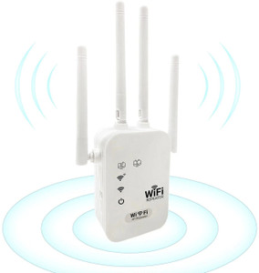 Trenzu 300Mbps, 2500 SQ FT Coverage, 20 Devices | 2.4GHz | 2 Ethernet ...