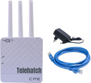 Telehatch 4G Lte WiFi Router (All SIM) 4G Router 2.4 GHz 300 Mbps Wifi ...