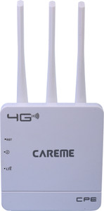 CareME 5G & 4G Sim Router with Triple Antenna 4G Router 2.4 GHz 150 ...