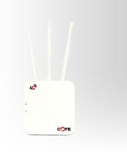 COFE 4G Sim Router with Triple Antenna, Support All GSM Sim with 120 ...