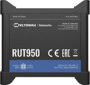 Teltonika RUT9500022CO 4G Router 0 GHz 150 Mbps Wifi Speed Dual Band ...