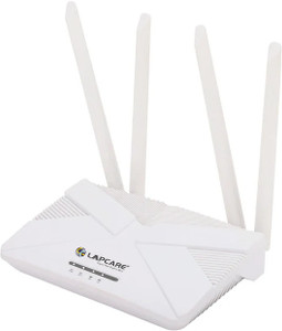LAPCARE 4G SIM 4 Antena Wi-fi 6 Router (W666) 4G Router 2.4 GHz 300 ...
