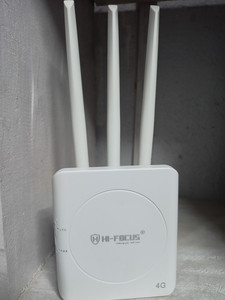 HI-FOCUS HF-4g-R1103T 4G Router 2.1 GHz 300 Mbps Wifi Speed Tri Band ...