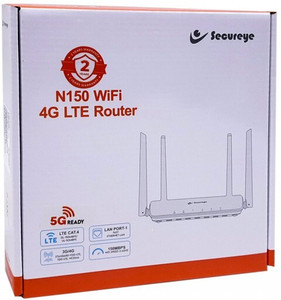 SECUREYE JIO/VI/AIRTEL SIM SUPPORTED 4G ROUTER 2 YEARS BRAND WARANTY 4G ...