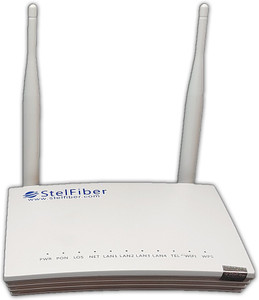 Stelfiber ST 1310 WXONT Router 2.4 GHz 100 Mbps Wifi Speed Single Band ...