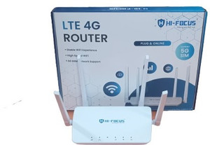 HI-FOCUS HF-R1104T-4G WIFI ROUTER SUPPORT ALL NETWORK 4G/3G/2G SIMCARDS ...