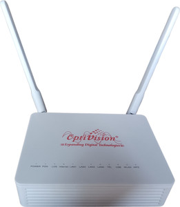 Optivision SINGLE BAND XPON ONU 1GE+3FE+VOIP+WIFI Wireless Router 2.4 ...