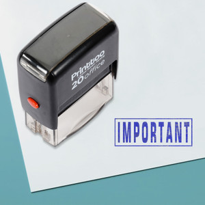 Printtoo Important Self Inking Rubber Stamp Office Stationary Stamp ...
