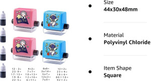 Harikaran Math Roller Stamp for Addition Subtraction Multiplication ...