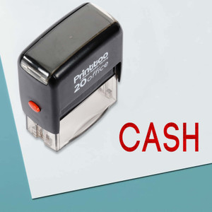 Printtoo Self Inking Rubber Stamp Office Stationary Cash Stamp Self ...