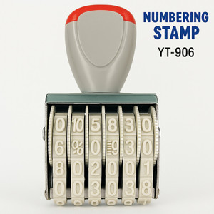 shree ganesh trading Number Stamp 6 digits Rectangle Price in India ...