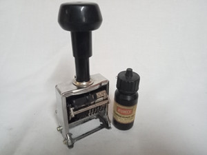 MStationery Numex Autometic Numbering Machine 6 Digit Numbering machine ...