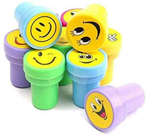 Extraposh Smiley Happy Face Emoji Emoticon Red Ink Stamps stamp Price ...
