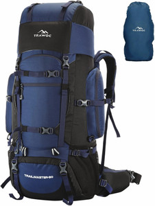 TRAWOC TRAILMASTER 80L travel Backpack for Men & Women Trekking camping ...
