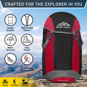 MOUNT TRACK B10 Ninja 40 Ltrs Rucksack, Hiking & Trekking Backpack ...
