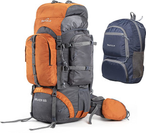 Tripole Walker 65 litres Rucksack with 20 Litre Foldable Day Pack ...