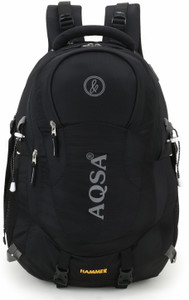 AQSA hammer comfortable 45 litres hiking backpack Black Rucksack - 45 L ...
