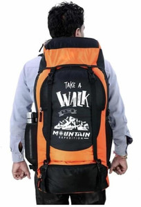 Attireshub Tracking bag Rucksack - 70 L Orange and Black - Price in ...