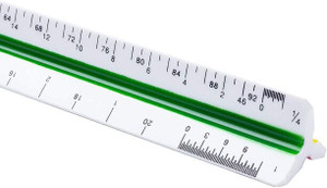 Flipkart.com | AMEEDARSHAN Architectural Scale Ruler, 12" Plastic ...