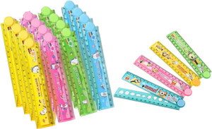 Flipkart.com | PADORA Multiple design foldable scale for kids for study ...