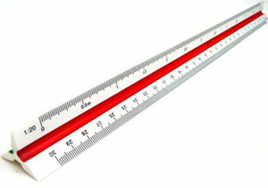 Flipkart.com | Modinity Triangle Scale Ruler, 30 cm/12-inch Long ...