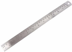 Flipkart.com | ILT - Steel Scale/Ruler 1 Foot (30 cm/ 12") iron scale ...