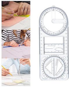 Flipkart.com | Paper Wings Plastic Movable Drawing Template Measuring ...