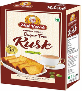 MidBreak Sugar Free Rusk, Sugar-Free Toast, Premium Handmade Rusk ...