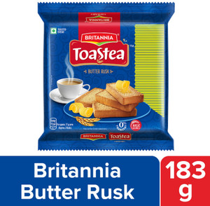 BRITANNIA Toastea milk flavored Buttermilk Rusk Price in India - Buy ...