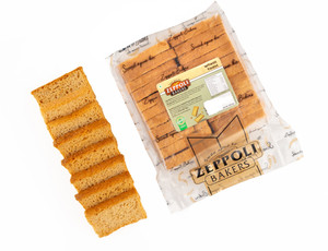 ZEPPOLI BAKERS Wheat Rusk I Crispy & Crunchy I No Maida, High Fiber ...