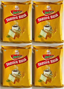 Vikneshwara Food - Toasted Rusk (Pack of 4 x 120g) Sooji Rusk Price in ...