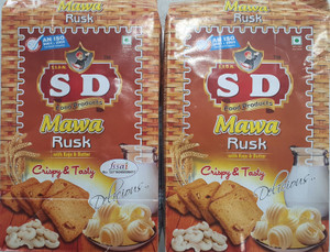 SD FOODS MAWA RUSK DRY FRUITS flavored Buttermilk Rusk Price in India ...