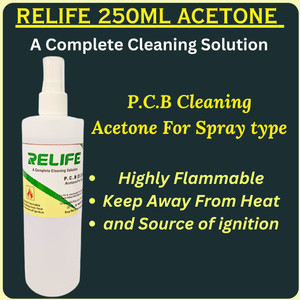 AKT RELIFE 250ML ACETONE Rust Removal Solution with Trigger Spray Price ...