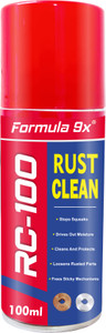 Formula 9x RC-100 Rust Clean Multipurpose Spray - 100ml Rust Removal ...