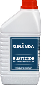Sunanda Global Sunanda RUSTICIDE Rust Remover Chemical, Yellow 1L Rust ...