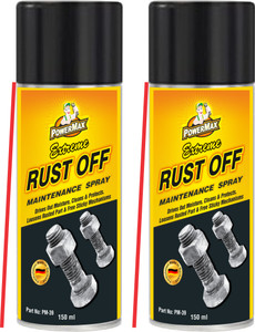 POWERMAX Multi-Purpose Rust Remover, Stain Remover Rust Removal Aerosol ...