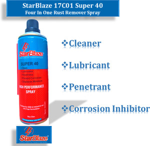 Star Blaze 17C01 Super 40 penetrator & Rust Preventer 400 ml (Pack of 2 ...