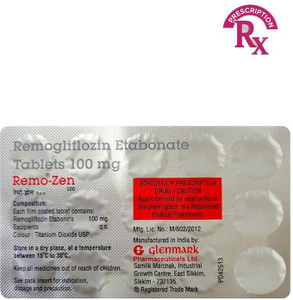 Remo Zen 100 mg Tablet (15 Tab) Price in India - Buy Remo Zen 100 mg ...