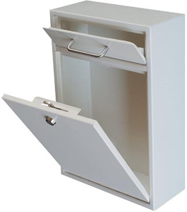 Indian Decor 28741 High Security Steel Locking Wall Mounted Mailbox ...