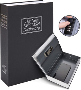 JEEL BOOK SAFE NUMBER LOCK BIG Cash Locker for Home and Office Safe ...